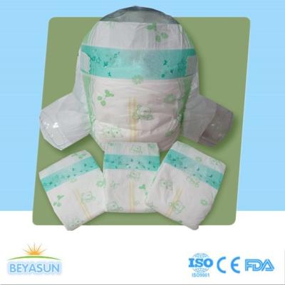 China Overnight Custom Baby Diapers Chemical Free Clothlike 500ml Absorption 23g for sale