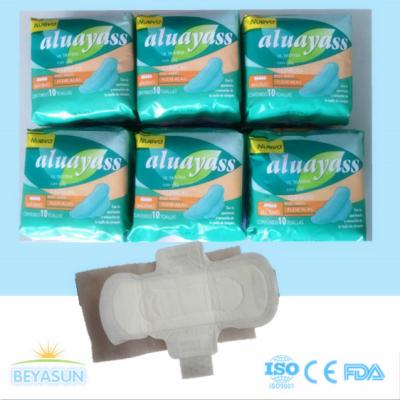China Organic Cotton Hypoallergenic Sanitary Napkins 240mm 6g Ultra Thin Wings for sale
