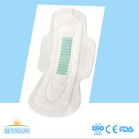 China Female Cotton Overnight Sanitary Napkins with Anion Technology - 2mm Ultra-Thin Design with Cold Mint Herbal Formula for sale