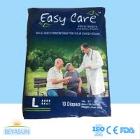 China Eco Friendly Overnight Adult Disposable Diapers Chemical Free Cotton 800-1200ml Absorbency S-XXL for sale