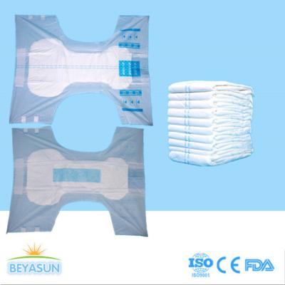 China Medical Printed Adult Disposable Diapers Drycare Underwear 80x65mm 95g for Bangladesh for sale