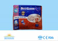 China Size M Organic Disposable Diapers 68 Packs Safe Baby Diapers for Newborns for sale