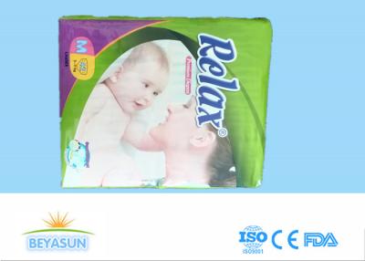 China OEM Disposable Baby Diaper Size 4 with SAP 6g Elastic Waist Band Chemical Free for sale