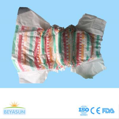 China Baby King NONO Panales Soft Diapers with 320-700ml Absorbency and Hot Air Nonwoven Top Sheet for sale