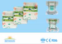 China NB Size Disposable Baby Diapers 3-7kg 400ml Absorbency OEM Custom Pampers for sale