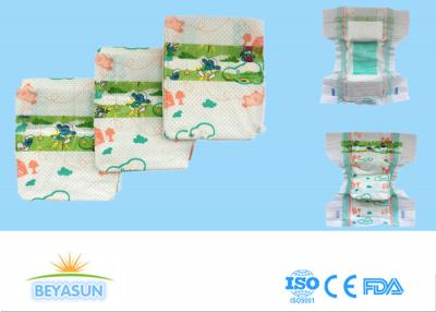China NB Size Disposable Baby Diapers 3-7kg 400ml Absorbency OEM Custom Pampers for sale