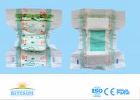 China NB Size Disposable Baby Diapers 3-7kg 400ml Absorbency OEM Custom Pampers for sale