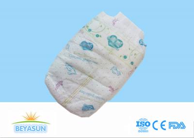 China Disposable Newborn Baby Diapers Size 1 Soft Clothlike Backsheet 500ml Absorbency for sale