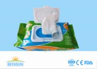 China Alcohol-Free Baby Wet Wipes 35-55gsm Non-Woven Spunlace | 13×18cm to 20×20cm Sizes | OEM Private Label for sale