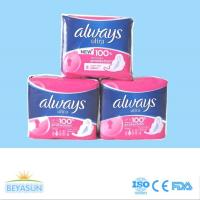 China Overnight Sanitary Napkins with Wings Disposable Feminine Pads 320mm High Absorbency OEM for sale