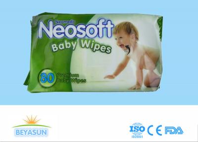 China Custom Baby Disposable Wet Wipes 13x18cm 35gsm Alcohol Free Private Label for sale