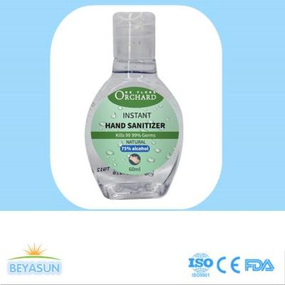 China 75% Alcohol Hand Sanitizer Gel Bulk 120ml 250ml 500ml with FDA GMPC ISO22716 Certification for sale