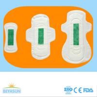 China PE Film Backsheet Negative Ion Sanitary Pads OEM for Women 240-410mm for sale