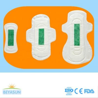 China PE Film Backsheet Negative Ion Sanitary Pads OEM for Women 240-410mm for sale
