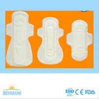 China Breathable SAP Bamboo Pulp Girls Sanitary Napkin 320mm Night Use Ultra Long for sale