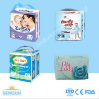 China Custom Baby Diapers 39x28cm to 50x32cm with 700-900ml Absorption Capacity for European Market for sale