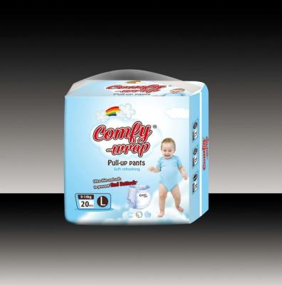 China Large Size Disposable Baby Pull Up Pants Breathable Training Pants 5-13 kg for sale