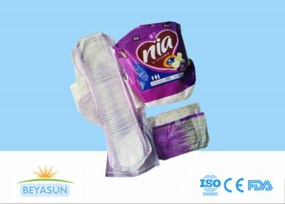 China Ultra Thin Disposable Negative Ion Sanitary Napkin 155-410mm Sizes with 6100 Anions/cm³ Technology for sale