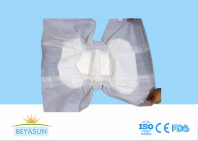 China Anti Leak Cotton Adult Disposable Diapers PE Film Backsheet 800x710mm 2000ml Absorption for sale