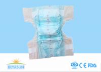 China 3D Leg Cuff Disposable Baby Diapers With 400ml Absorbency for sale