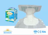 China Ultra Thick Disposable Adult Diapers 1000ml 1200ml 1400ml Absorption M L XL for sale