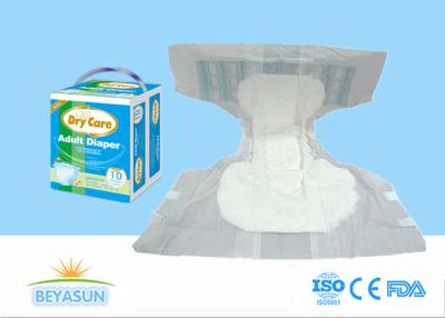 China Ultra Thick Disposable Adult Diapers 1000ml 1200ml 1400ml Absorption M L XL for sale