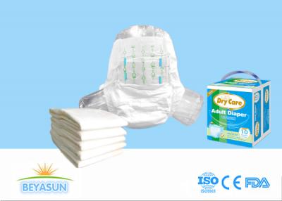 China Dry Care Adult Diapers 70g with PE Film Backsheet and Nonwoven Top Sheet - M/L/XL/XXL Sizes Available for sale