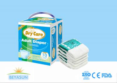 China SANDIA SAP Adult Disposable Diapers SMS Nonwoven Leakguard M L XL 95g 120g for sale
