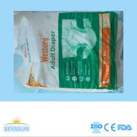 China ODM Disposable Super Absorbent Ultra Thick Adult Diaper M L XL 1000-1400ml Absorbency for sale