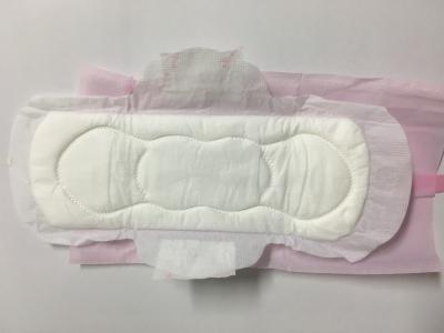 China Airlaid Paper Sanitary Napkins with SUMITOMO SAP - 155mm to 280mm Length, 2.4g to 7.8g Weight, 5-100ml Absorbency for sale