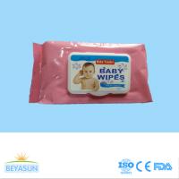 China Customized Alcohol-Free Baby Wipes 45gsm Weight 20×15cm Size Disposable Wet Wipes for Restaurant and Family Use for sale