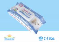 China Disposable Baby Wet Wipes 80 Count 15x20cm 99.9% Pure Water Flushable for Chile Market for sale