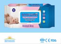 China 80-Piece Baby Wet Wipes Display Box - Spunlace Non-Woven Fabric 20-120gsm - Custom Sizes 14x18.5cm to 22x22cm for sale