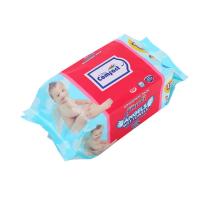 China Baby Pure Water Disposable Wet Wipe Unscented Embossed 15x20cm 80gsm for sale
