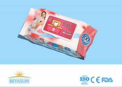 China Pure Water Gentle Disposable Baby Wet Wipes 100PCS Scented 15x20cm for sale