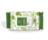 China Biodegradable Sensitive Skin Makeup Remover Wet Wipes 15x20cm 45gsm for sale