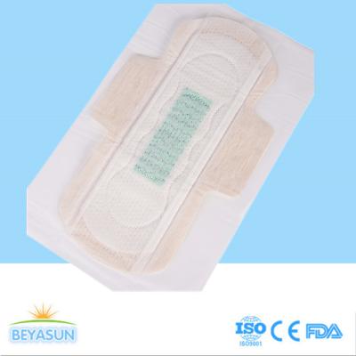China Biodegradable Bamboo Sanitary Napkins 10 Pads per Pack for Women Menstrual Care for sale