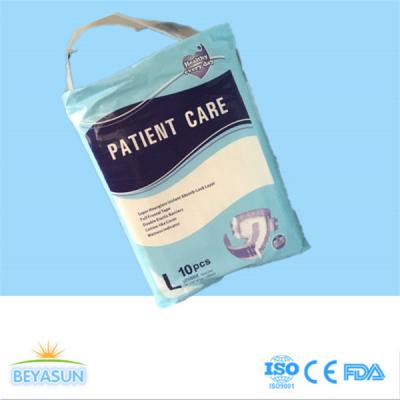 China Disposable Adult Diaper with PE Film 800ml Absorption for Elderly Care M-XL for sale