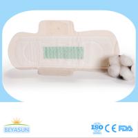 China Biodegradable Organic Sanitary Pads 285mm 350mm Women Menstrual Anion Lady Sanitary Napkin for sale