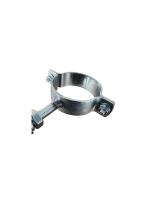 China 304 Stainless Steel Pipe Support Bracket Polished Surface GB Standard Industrial Pipeline Fixing for sale