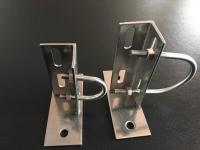 China Easy Installation, Vibration Resistance Corrosion 304 Stainless Steel U-Type Clamp for sale