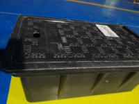 China SMC Composite Water Meter Box with Water Inlet Pipe Passing Hole for sale