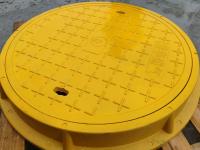 China Industrial-Grade SMC Manhole Cover with En124 Certification (Φ600) for sale
