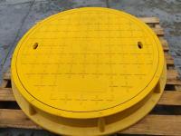 China Industrial-Grade SMC Manhole Cover with En124 Certification (Φ600) for sale