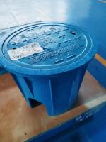 China Corrosion-Proof Buried Water Meter Box with Integrated Base and Patent Structure (300 round shaft) for sale
