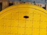 China High-Performance SMC Manhole Cover with Waterproof Sealing Ring (Round Φ700mm, EN124 standard) for sale