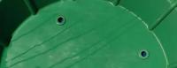 China Anti-Corrosion Composite Greening Manhole Cover with Drainage Holes (500*500mm) for sale
