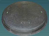 China High-Strength SMC Power Manhole Cover with Rubber Seal & ISO9001 Approval (φ960mm, for sale