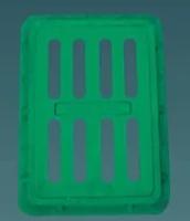 China UV-Stabilized SMC Trench Grate with Drain Holes & ISO Certificate for sale