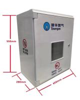 China Anti-Aging SMC Single Gas Meter Box with Smooth Surface & ISO Certification for sale